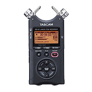 Tascam, 4 AD Converter, usb2.0, Black, DR-40