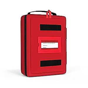 Portable First Aid and CPR Kit for Children - Ideal for Home, Car, School, Camping, and Travel. Latex-Free Bandages – Custom First Aid Guide by The Life Safety Pro