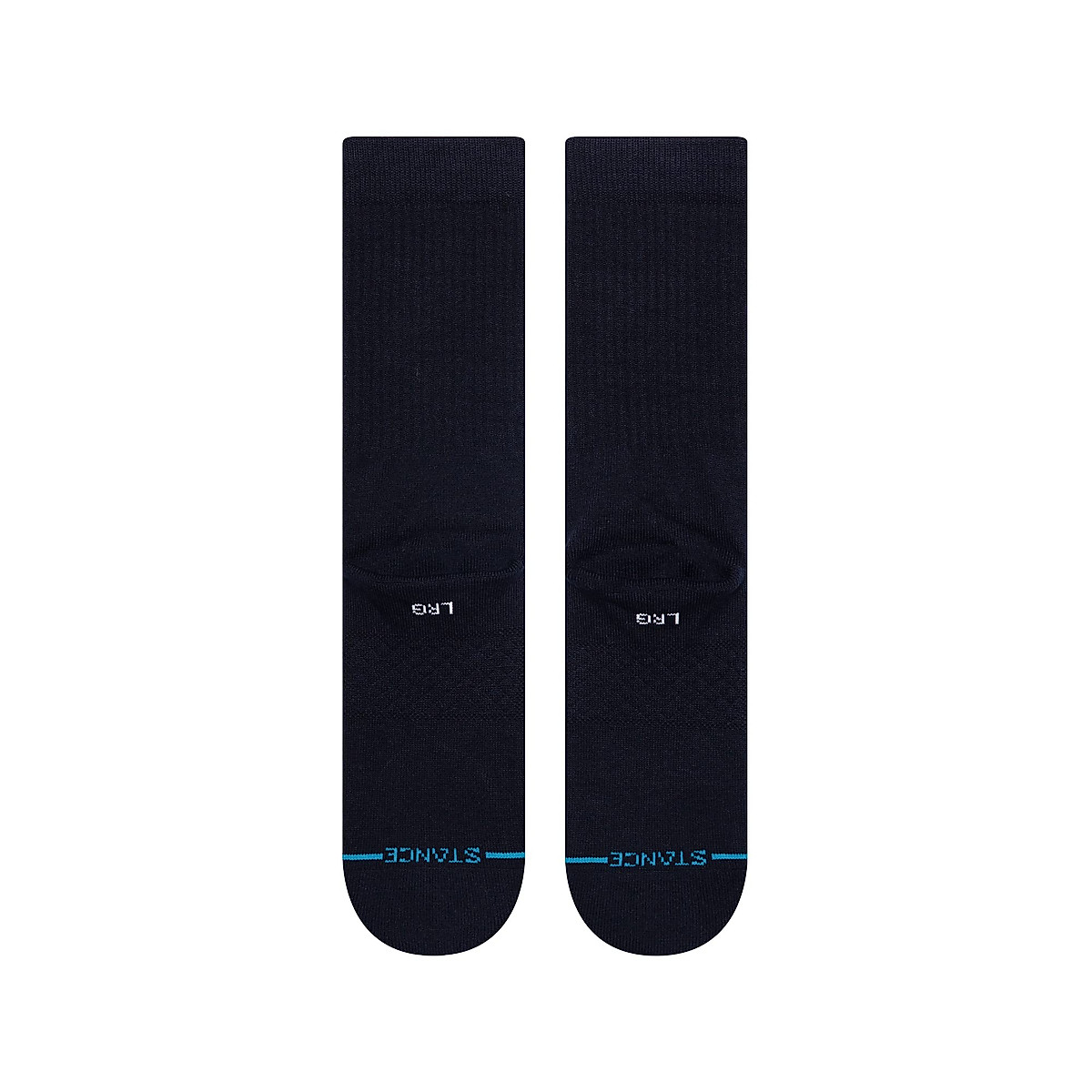 Stance Icon Crew Socks (Large, Dark Navy)