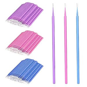240Pcs Touch Up Paint Brushes Repair Ultra-Fine Paint Brushes for Automotive Paint Chip Repair,Disposable Micro Paint Chip Applicators for Detailing Clearance Cleaning (Length: 4IN Tips:1.5/2/2.5MM)