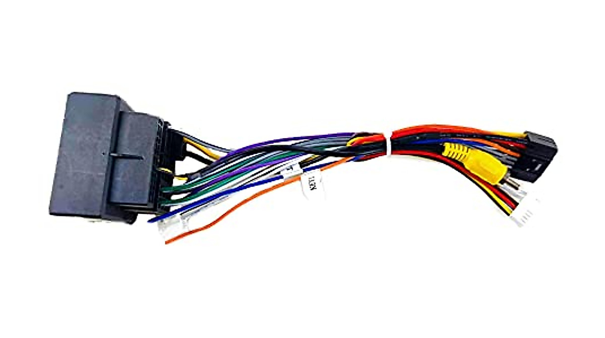 Podofo 52 Pin Radio Wiring Harness for VW Models