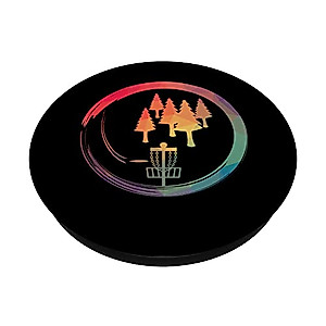 Disc Golf Player - Frolf Frisbee Golf PopSockets Swappable PopGrip
