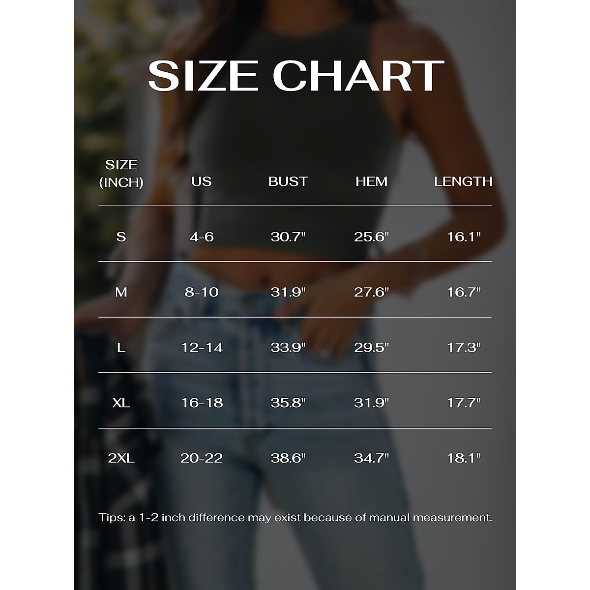 REORIA Women's Sexy Sleeveless High Neck Racerback Cropped Tank Tops Cute Teen Girls Halter Neck Crop Tops Vest Deep Grey Small