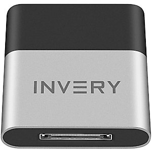 INVERY DockLinQ Pro 30 pin Bluetooth 5.0 Adapter Receiver for Bose Sounddock and Other 30pin iPod iPhone Music Docking Station(Not for Cars)