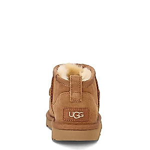 UGG Unisex-Child Classic Ultra Mini Boot, Chestnut, 2
