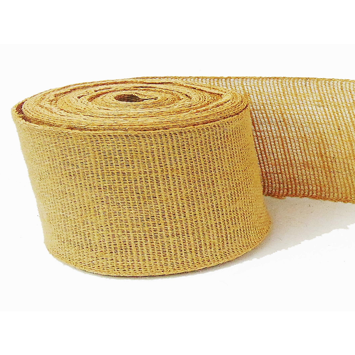 3 roll Pack Burlap Ribbon 3" x 5 Yards Natural Jute Total 3 X 5 Yard Rolls, (Natural, 3inch X 15yards)