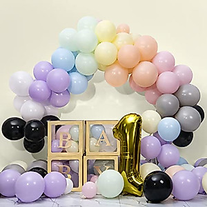 Styirl Pastel Pink Balloons Garland - 100 Pcs 5/10/12/18 Inch Pink Balloon arch Kit for Birthday Party/Easter Decorations/Mothers Day Decor/Baby Shower/Gender Reveal / 2022 Graduation