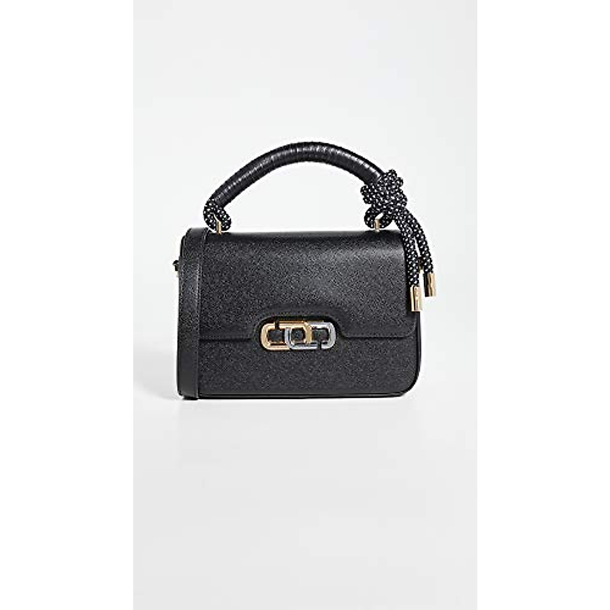 Marc Jacobs Women's The J Link Shoulder Bag, Black/White, One Size