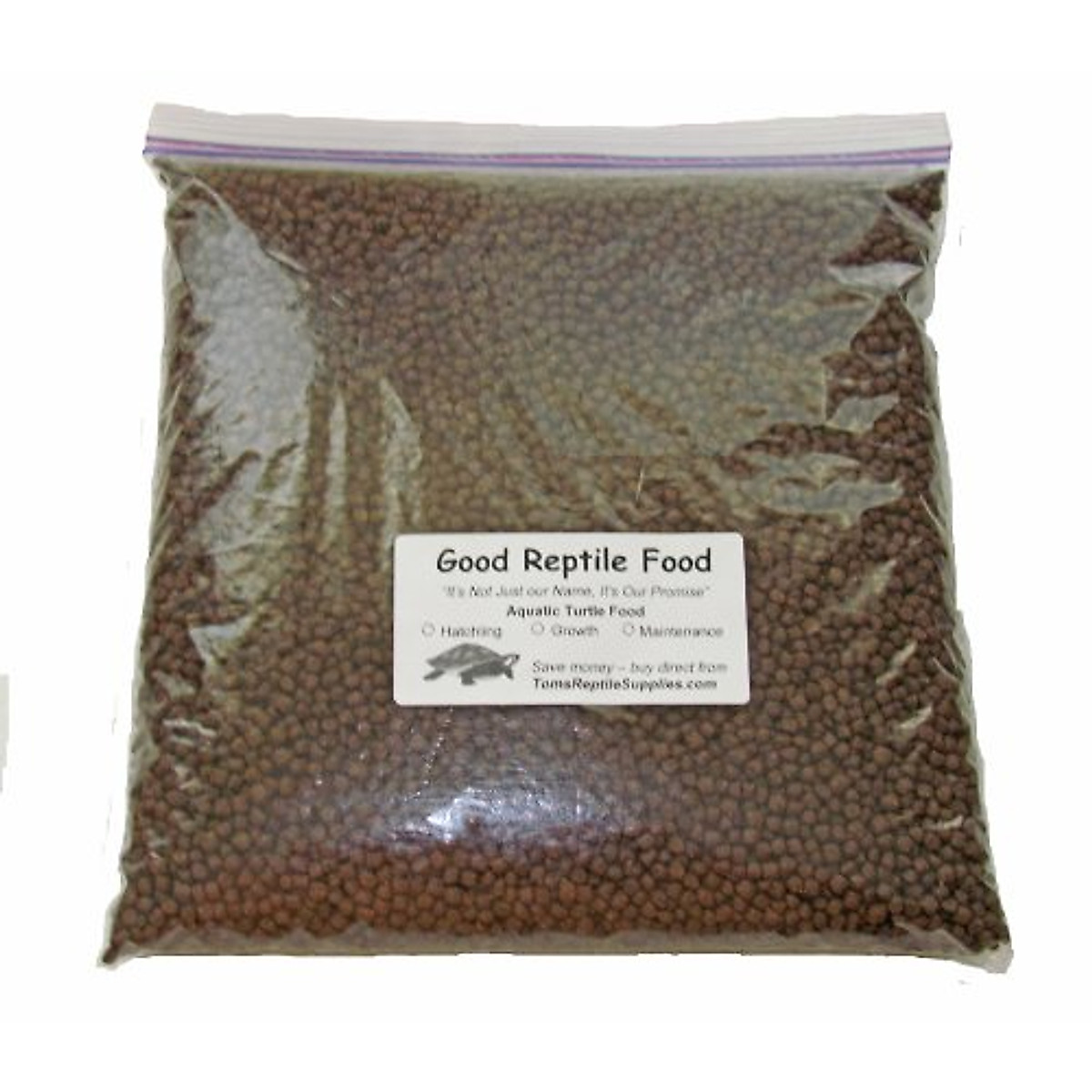 Aquatic Turtle Food Growth 2 1/2 Lbs Bulk for Turtles from 2-6 Inches in Size