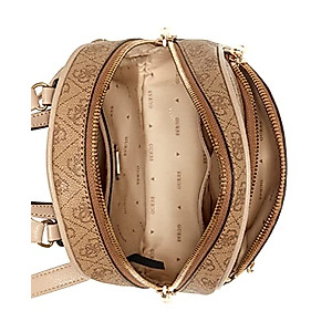 GUESS Manhattan Backpack, Latte Logo