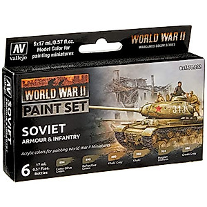 Vallejo Model Color WWII Soviet Armour & Infantry