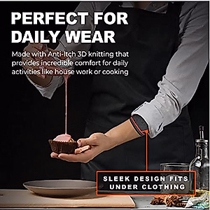 UFlex Elbow Compression Sleeve for Women & Men- Brace for Injury Recovery, Tendonitis, Bursitis, Weightlifting, Golf, Tennis, Basketball- Single Wrap