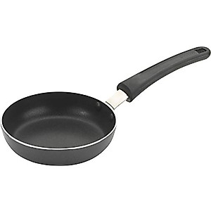 GoodCook Everyday Nonstick Aluminum 4.6" Mini Frying Pan, Black