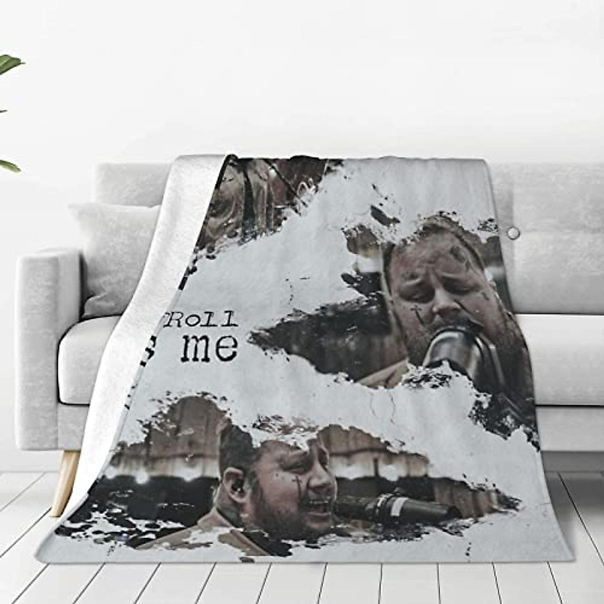 Jelly Music and Roll Flannel Blanket Ultra Soft Micro Fleece Throw Blankets Merchandise Warm Lightweight Bedding for Sofa Couch Chair All Season 80"x60"