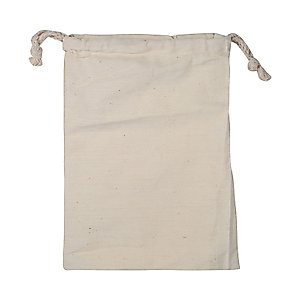 Household Plain Cotton Drawstring Storage Laundry Sack Stuff Beach Canvas Produce Bag for Travel Home Use (15 * 20cm),Cotton Storage Bags with Drawstrings, Cotton Storage Bags with Drawstrings, Ho