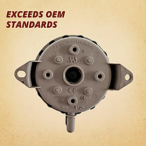 Englander Pellet Stove Replacement Vacuum Pressure Switch for 25-PAF 25-PDV 25-PDVC 25-PDVE 55-SHP22E 25-PDVP 25-PFS 25-PI - PU-VS / 44288