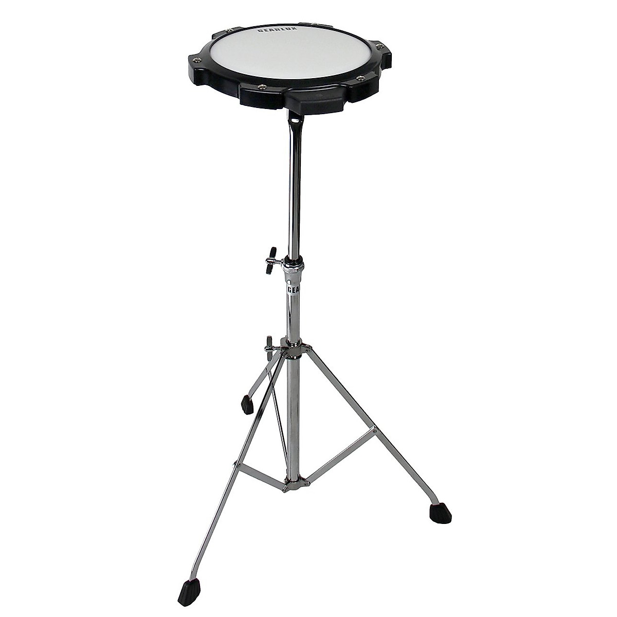 Gearlux 32-Note Glockenspiel Bell Kit with Adjustable Stand, Drum Practice Pad, Carrying Bag