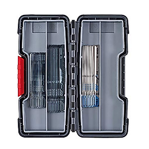 Bosch 2607010903 Jigsaw Blade-Set "Tough Box" with Single Lug Shank 30 Pcs