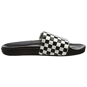 Vans Slide-on Checkerboard Mens Sandals (12.5 M US Women / 11 M US Men, Checkerboard White)