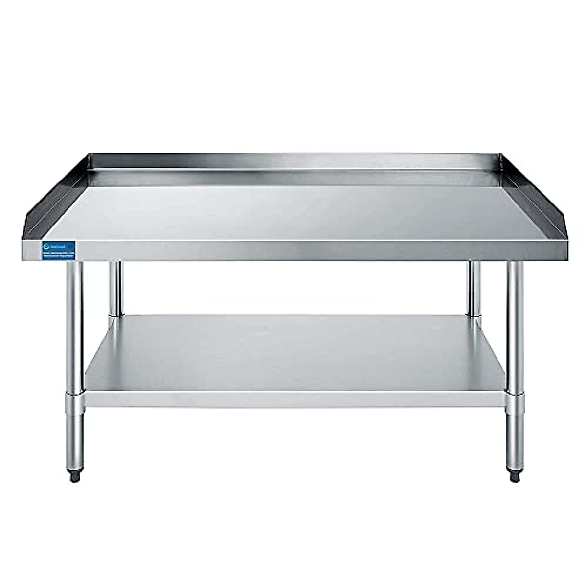 AmGood 24" x 48" Stainless Steel Equipment Stand | Height: 24" | Commercial Heavy Duty Grill Table