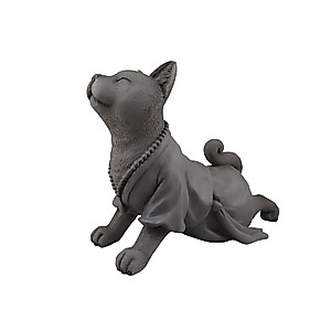 World of Wonders Zen Animals Meditation Outdoor Garden Statues | Asian Patio Decor and Front Yard Statues | Garden Welcome Statue Zen Items for Office - Cat