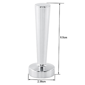 [2021 Version] Capsule Tamper - Stainless Steel Espresso Tamper Tool for Machines - Solid and Stylish Coffee Tamper for Perfect Crema - Improved Design for Optimal Brewing-size1