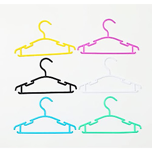 Baby Clothes Hangers,Kids Plastic Hangers for Closet,Toddler,Infant,Child,Newborn's Coat Hangers Ideal for Laundry and Nursery's Everyday Standard Use,50 Pack