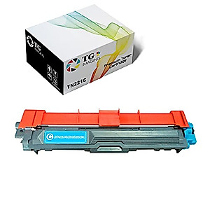 TG Imaging (1 x TN225C) Compatible Toner Cartridge Replacement for Brother TN221 TN225 Cyan 1-Pack for use in MFC-9130CW MFC-9330CDW MFC-9340CDW HL-3140CW HL-3150CW HL-3170CDW HL-3180CDW Printer
