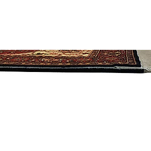 Beautiful Oriental Rug Style Mousepad, Miniature Carpet Computer Mouse Pad, Rectangular, Non-Slip, Elegant Office Accessories