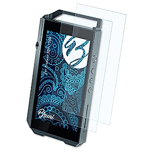 Bruni Screen Protector Compatible with Pioneer XDP-100R Protector Film, Crystal Clear Protective Film (2X)