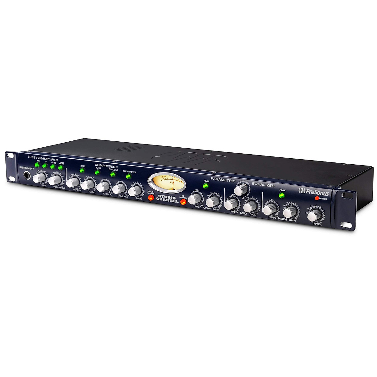 PreSonus STUDIOCHANNEL Vacuum-Tube Channel Strip, Blue