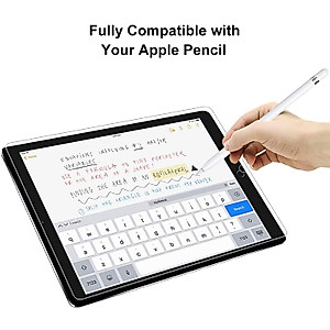TSQQST Screen Protector for iPad 9th 8th 7th Generation, Tempered Glass Screen Protector Compatible with iPad 10.2 Inch 2021 2020 2019, 1 Pack