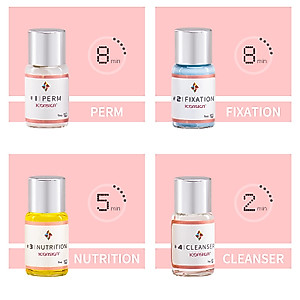 ICONSIGN Lash Lift Kit(2nd Generation), Professional Semi-Permanent Curling Eyelash Perm Kit Suitable for Salon & Home Use