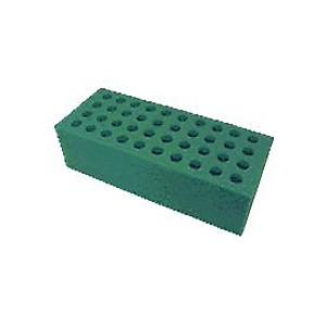 Shooter/Test Tube Foam Rack - 40 Hole - Brick