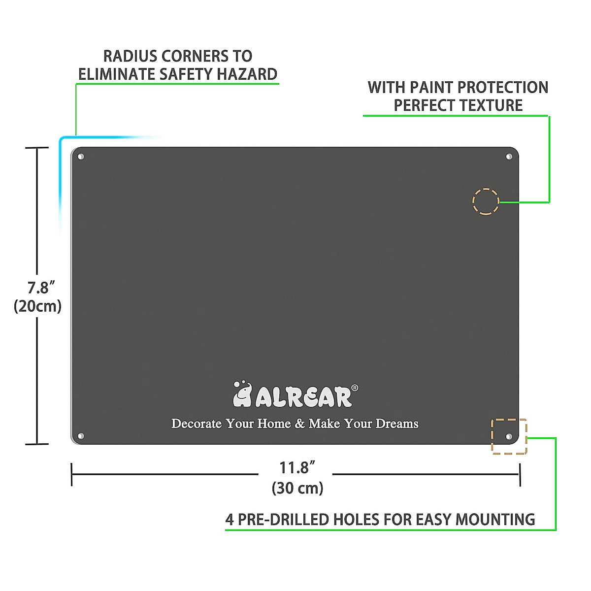 ALREAR She Shed Decor, Farmhouse Sunflowers Wall Sign for Home Kitchen, Garden, Women Cave, Gift for Girlfriend, Ladies, Tin Metal Signs 16x6