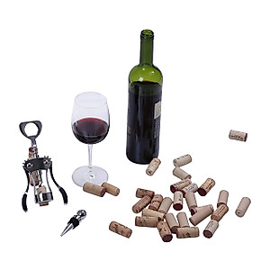 Select Culinary Premium Corkscrew and Wine Stopper Set