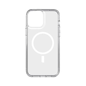 Tech21 Evo Clear Compatible with MagSafe Case for iPhone 13 Pro Max -Transparent Phone Case with 12ft Multi-Drop Protection