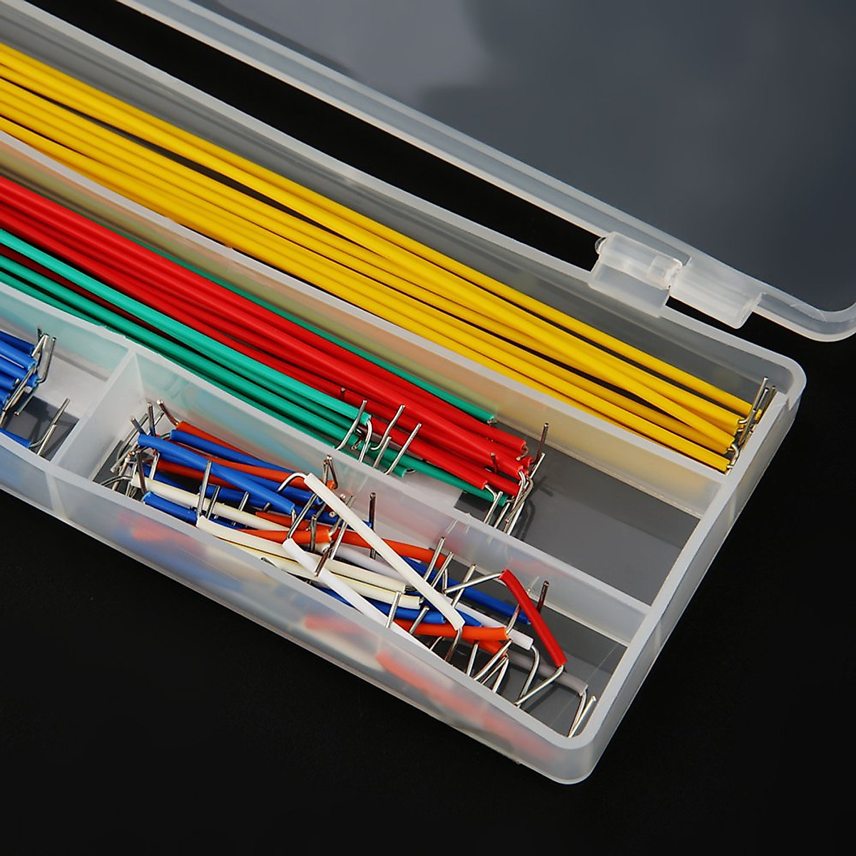 140pcs U Shape Solderless Breadboard Jumper Cable Wire Kit Box for DIY Shield Arduino and Raspberry Pi