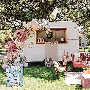 Lily queen Recycle Organizer Bin Bags for Kitchen Home Trash Cans Sorting Bins Waterproof 10 Gallons Set of 2