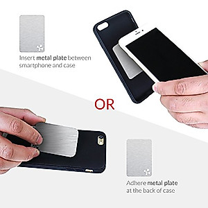 Koomus Pro CD-M CD Slot Magnetic Cradle-less Smartphone Car Mount Holder for all iPhone and Android Devices, Single , Black