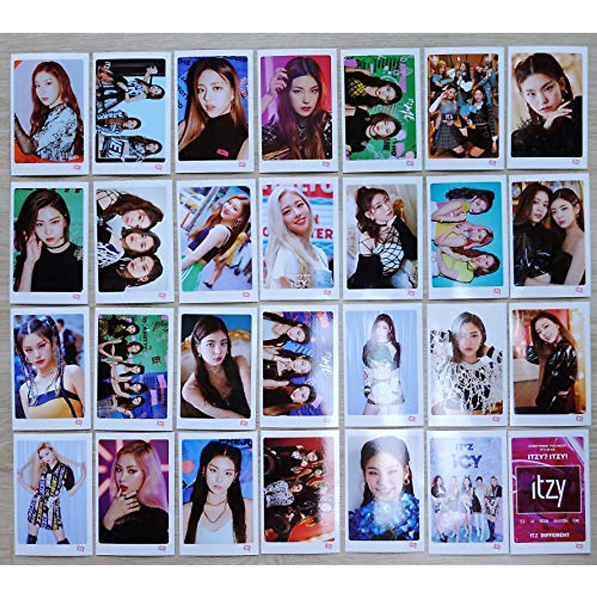 ITZY Photocards 56pcs Set New Version