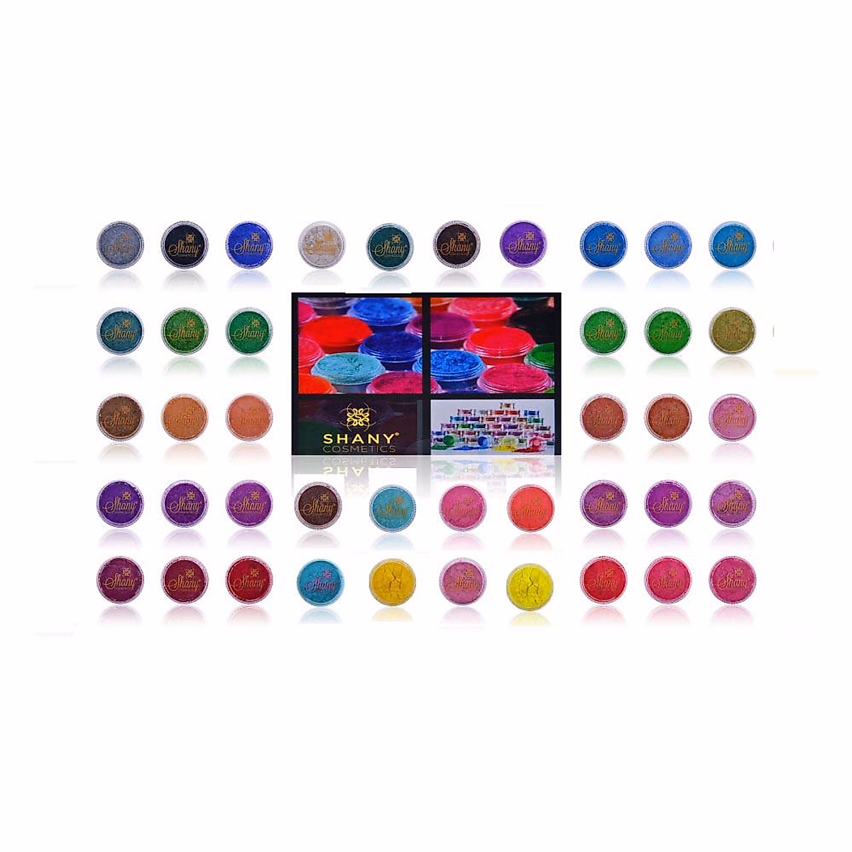 SHANY Eye Sparkle/Eye shadow Loose Powder - Set of 40 Colors(Pack of 1)