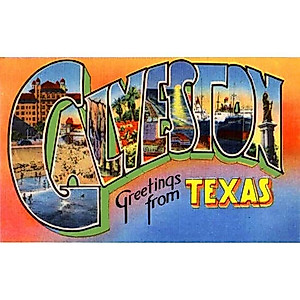 CafePress Galveston Texas Greetings Mug Ceramic Coffee Mug, Tea Cup 11 oz