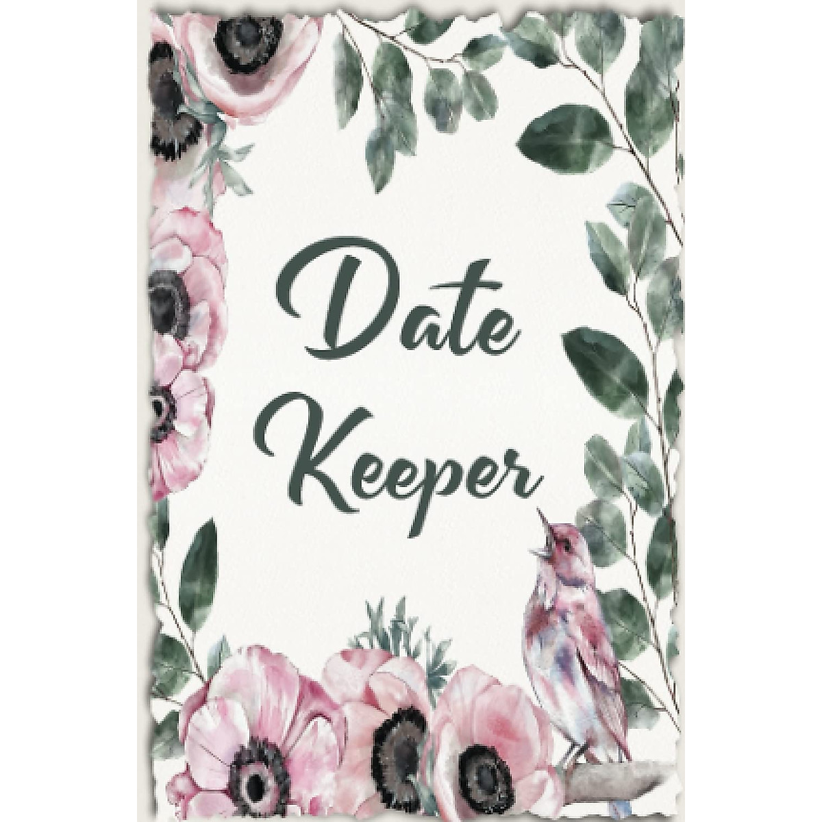 Date Keeper: 4x6" Pocket Size | Important Dates Reminder Book For Birthdays, Anniversaries, and Celebrations | Jan- Dec Monthly Sections | To Remember Month by Month Diary.