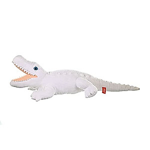 Wild Republic White Alligator Plush, Stuffed Animal, Plush Toy, Gifts for Kids, Cuddlekins 12 Inches