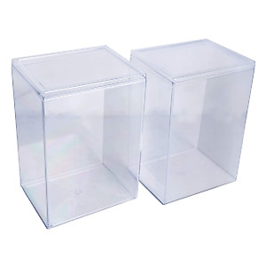 Hard Plastic Funko Pop Protector Display Case - Stackable & Interlocking (20) Boxes