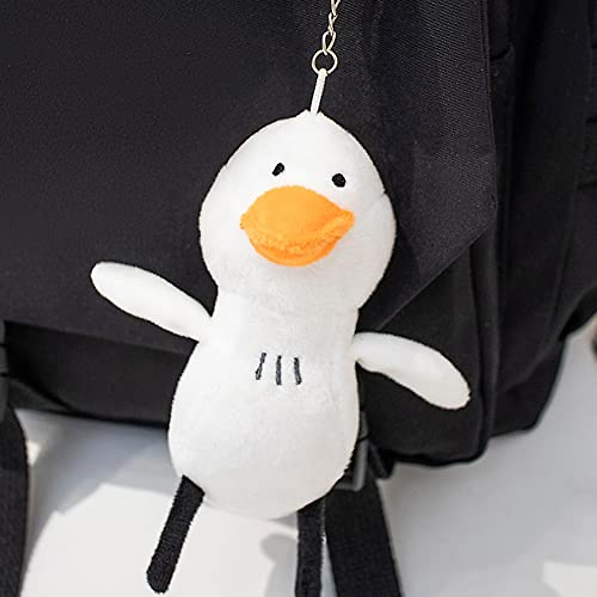 EVYUTAO Yae Miko,Black Soft Travel Adult Student Backpack,Genshin Impact,Durable Nylon Load Bag,Large Capacity Waterproof Bag