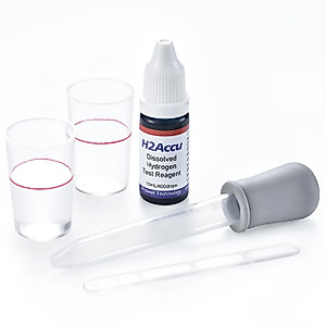 Dissolved Hydrogen Test Reagent | Measuring Molecular Hydrogen Concentration in Water | Blue Drops for Hydrogen Water Generator Bottle Hydrogen Machine | H2Accu