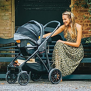 Chicco Corso Primo ClearTex Travel System - Aspen | Black