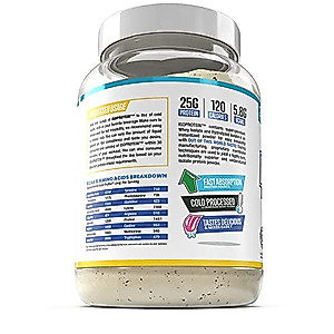 New Flavor - Man Sports ISO-Protein Hydrolyzed 100% Pure Whey Protein Isolate Powder, Cookies and Cream, 1.42 Pounds (20 Days Supply)